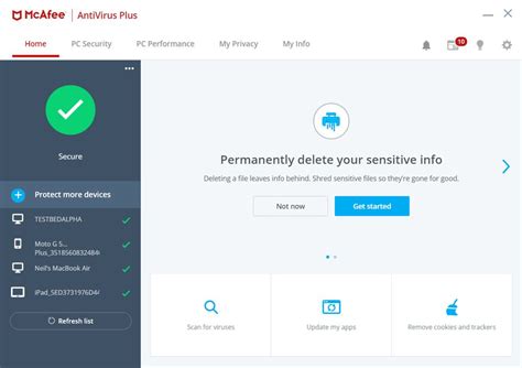 McAfee AntiVirus Plus