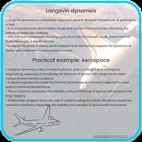 langevin dynamics stochastic models algorithms and applications in