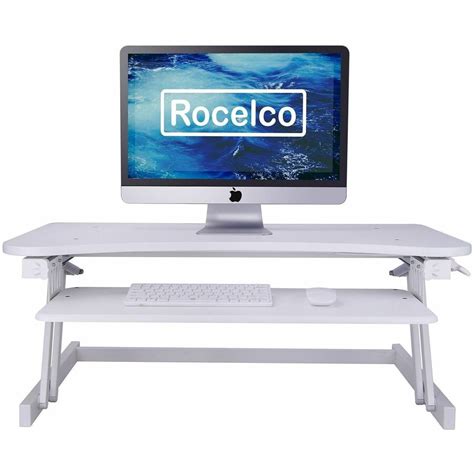 Height Adjustable Sit Stand Desk Riser