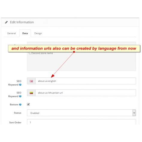 Opencart Multilingual Seo Url Keywords Opencart 2 Ocmodvqmod