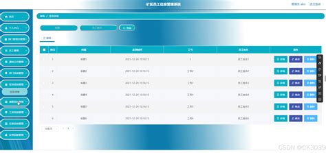 Springboot矿区员工信息管理系统2cbln（程序源码数据库调试部署开发环境） Csdn博客