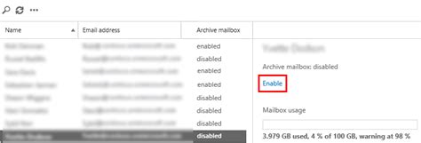 How To Enable Disable Archive Mailbox In Office 365 Blogs