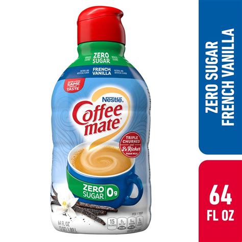 Ralphs Coffee Mate Zero Sugar French Vanilla Liquid Coffee Creamer
