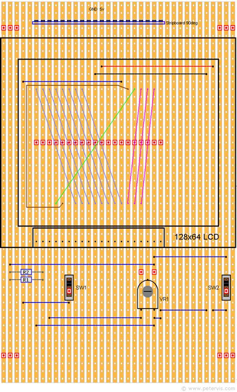 Atmega32 Lcd Interfacing Circuit Build