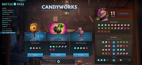 No Rerolls In Candyworks · Issue 6241 · Valvesoftwaredota2 Gameplay · Github