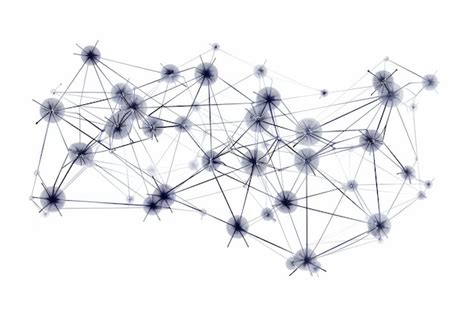 Secure Blockchain Network Visualization Premium Ai Generated Image