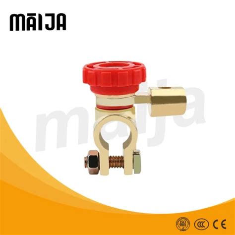 Battery Terminal Pile Head Car Battery Power Off Switch Connector Car Battery Power And Brass