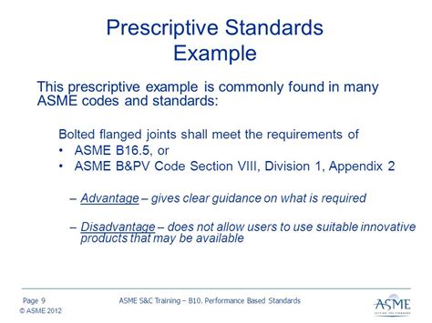 Page © Asme 2012 Standards And Certification Training Module B