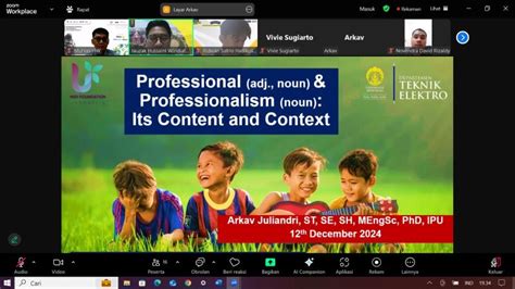 Muhlas Hanif Wigananda S T M Sc Crmp On Linkedin Kuliah Tamu Psppi Profesionalisme