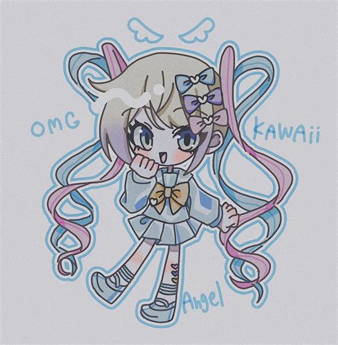 Safebooru 1girl D Blonde Hair Blue Eyes Blue Hair Blue Outline Blue