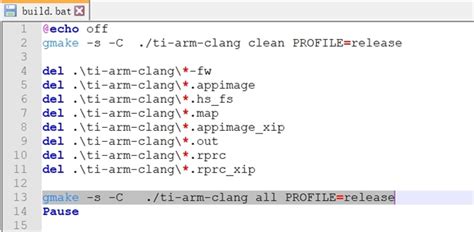 Am62a3 Gmake Build Error In Windows System Processors Forum