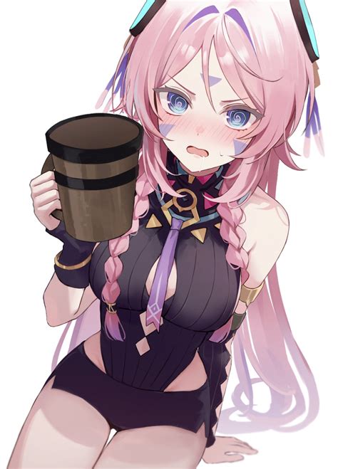 Rule 34 1girls Alcohol As4 S2 Blue Eyes Blush Blush Lines Blushing At Viewer Breasts Citlali