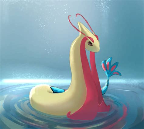 Milotic Fanart By Davidmeloarts On Deviantart