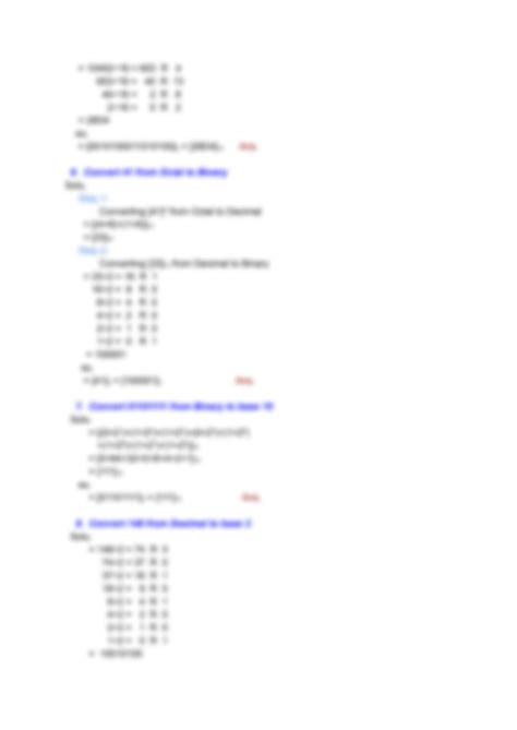 Solution Binary To Decimal Conversion Studypool