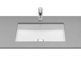 Roca Inspira Undercounter Basin 604x390 No Taphole No Overflow From Reece