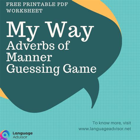 English Adverbs Power Points For Young Learners Language Advisor