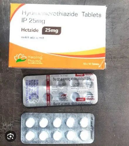 Hydrochlorothiazide Tab Ip 25 Mg At ₹ 190stripe Cardiovascular Drugs