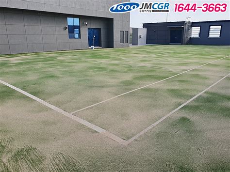 부산 옥상 테니스장 코트 인조잔디 시공 인조잔디 전문기업 주목씨지알 Jmcgr