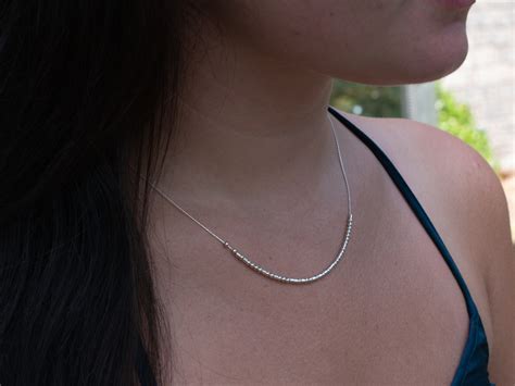 I Fucking Love You Morse Code Necklace Secret Message 143 Etsy