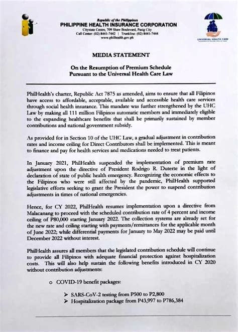 Gma News Read Philhealth Statement Assuring Members