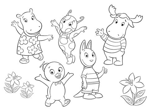 Backyardigans Para Colorear Colorearrr