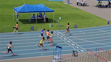 제69회 경기도체육대회 육상 남고1부 100m 결승 나마디조엘진 Youtube