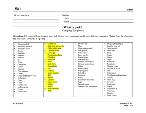 02 Activity 1 Sh 02 Activity 1 Property Of Sti Page 1 Of 2 Group Members Section Date