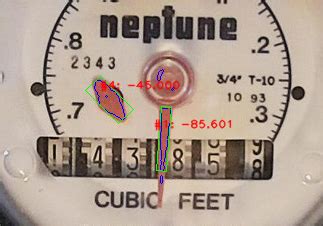 C How To Read Utility Meter Needle With Opencv Stack Overflow