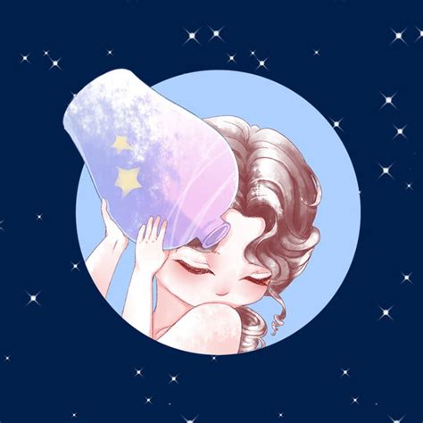 별자리 물병 자리 만화 패턴 컬러 배경 재료는 만화 패턴 디자인 재료 벡터 갤러리 배경 일러스트 및 사진 무료 다운로드 Pngtree