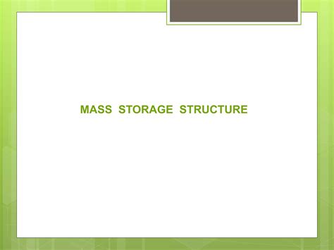 Mass Storage Structure Pptx