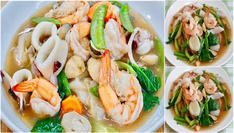 วิธีทำ ก๋วยเตี๋ยวราดหน้าทะเล เมนูทำง่าย น้ำเข้มข้น อร่อยลงตัว Ideapunsuk