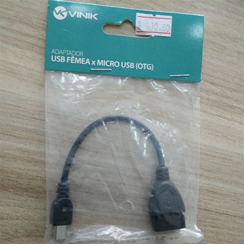 Cabo Otg Para Celular E Tablet Micro Usb Shopee Brasil