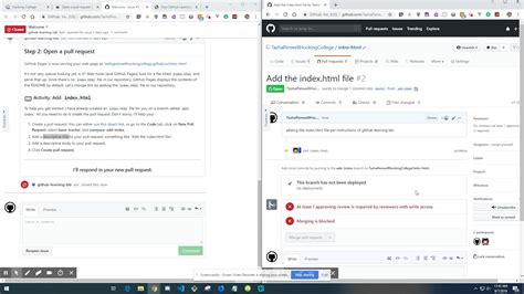 Intro To Html Github Learning Lab Youtube