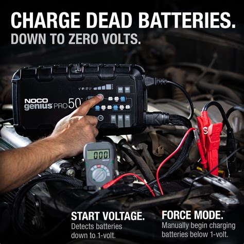 Buy Noco Geniuspro50 50a 6v12v24v Professional Smart Battery Charger