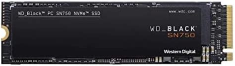 WD_Black SN750 1TB NVMe Internal Gaming SSD - Gen3 PCIe, M.2 2280, 3D ...