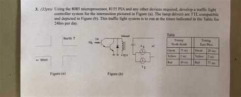 Solved Using The 8085 Microprocessor 8155 Pia And Any Other Solved Using The 8085 Microprocessor 8155 Pia And Any Other