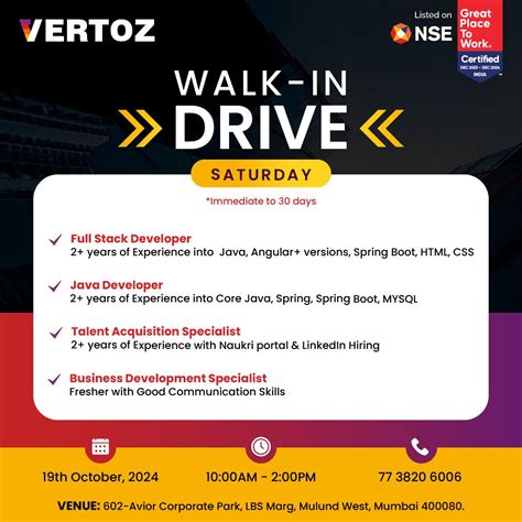 Khushi Rajpurohit On Linkedin Hiring Walkindrive Careeropportunities Techjobs Hrjobs Joinus