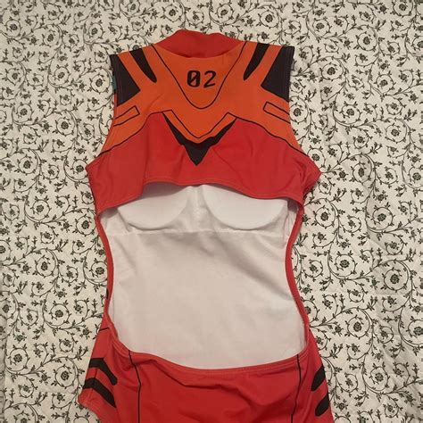Asuka One Piece Swimsuit From Neon Genesis Depop