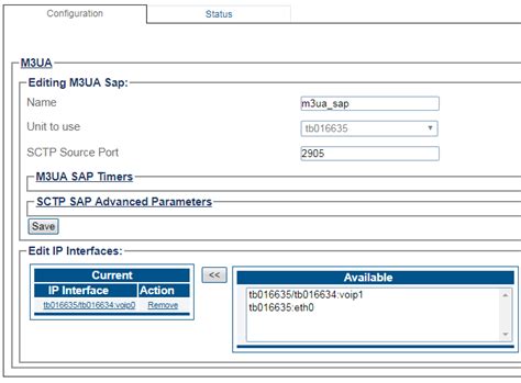 Creating An M3UA SAP TB Wiki