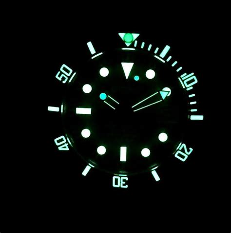 Wts Custom Diver Mod Skeleton Super Lumed Starbucks Seiko Nh35 Auto Presidential 40mm
