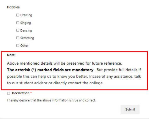 How To Add HTML To Show Extra Content In Registration Form