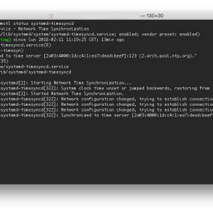 Uhrzeit über systemd timesyncd synchronisieren Michis Blog