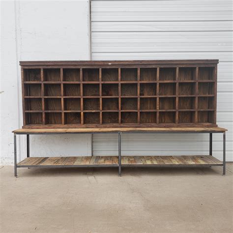 General Store Shelf Cabinet With Cubbies Antiquities Warehouse
