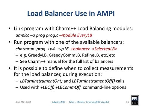 Ppt Adaptive Mpi Powerpoint Presentation Free Download Id1965511