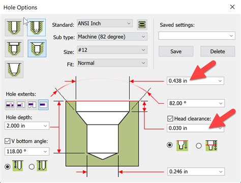 Countersink With Head Relief — Onshape
