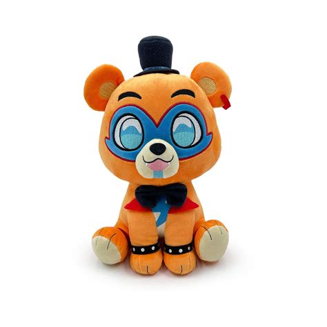 Youtooz Fnaf Glam Rock Freddy Sitting 9 Inch Plush Glam