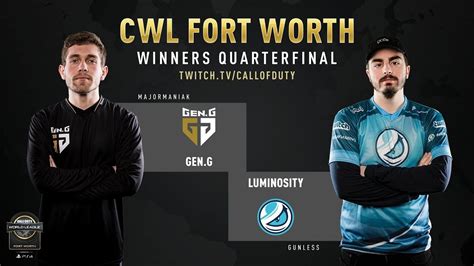 Geng Vs Luminosity Gaming Cwl Fort Worth 2019 Day 2 Check More At