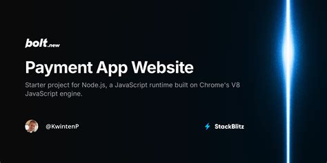 Payment App Website Boltnew
