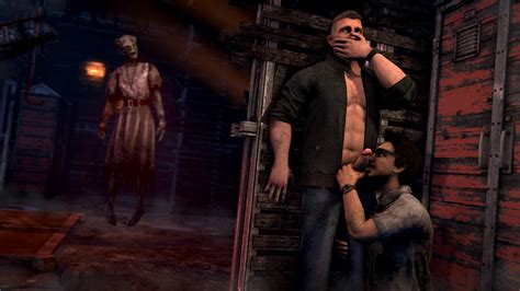 Rule 34 3d 3d Model Abs Basement Blowjob Covering Mouth David King Dbd Dead By Daylight Dwight