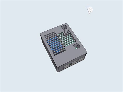 New Case For Raspberry Pi 3a Respeaker 2mic Hat And Speaker